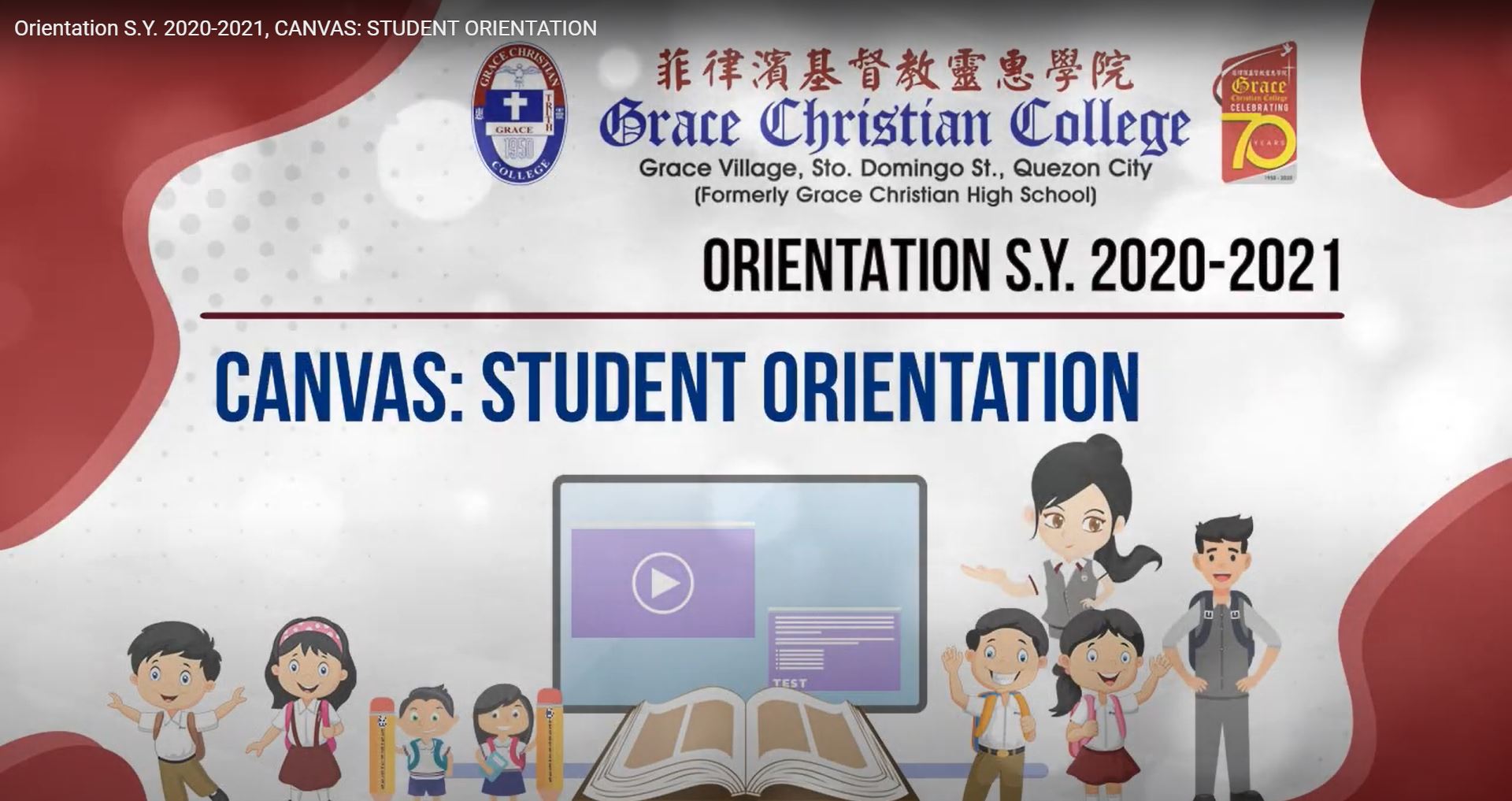 Welcome To Grace Christian College